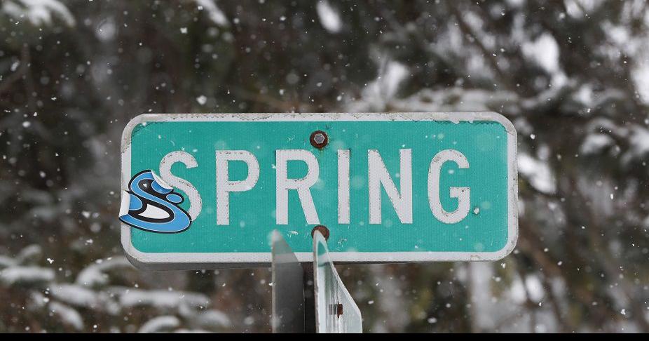 Though calendar shows spring, thermometer says winter