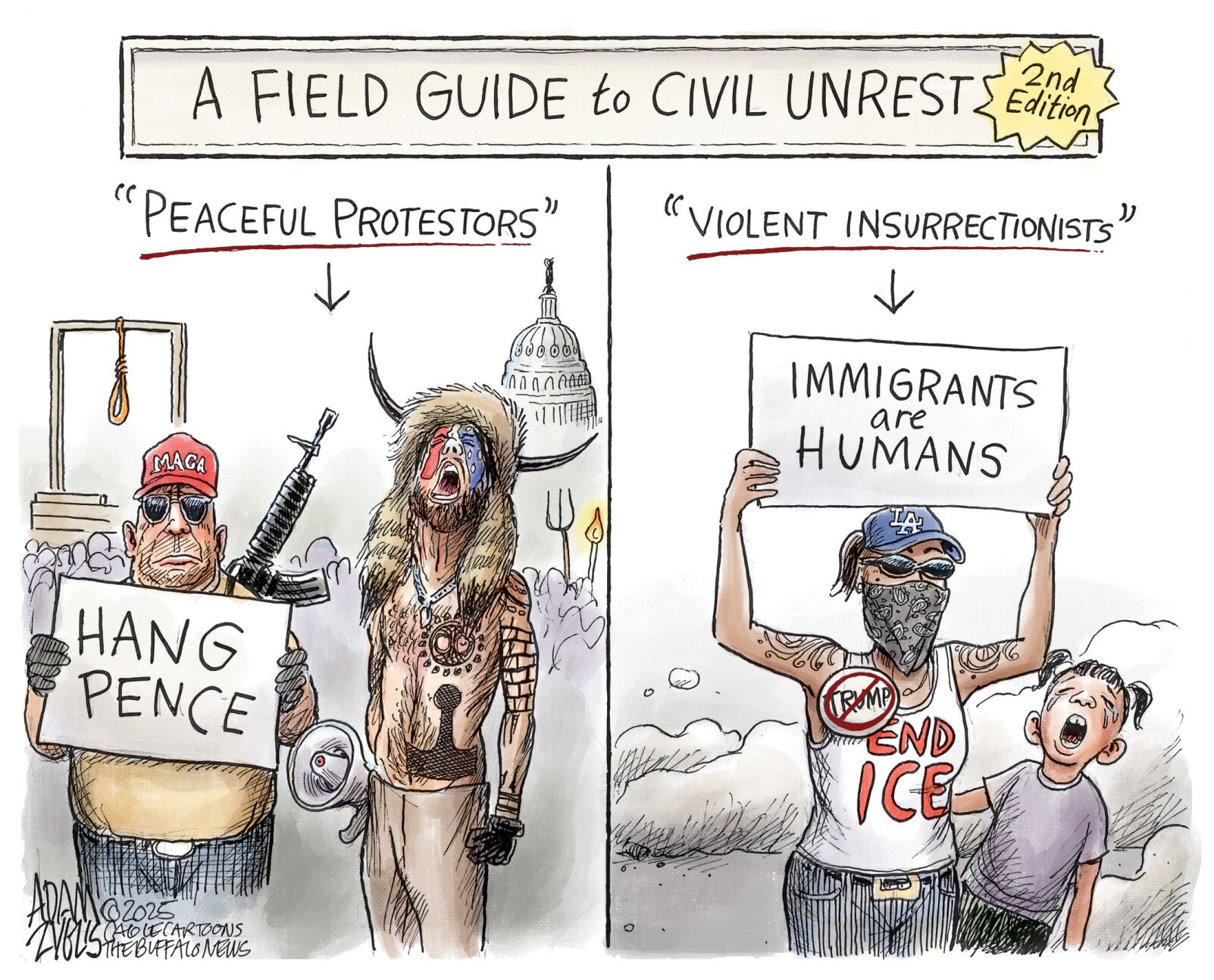 Adam Zyglis: Texas Floods