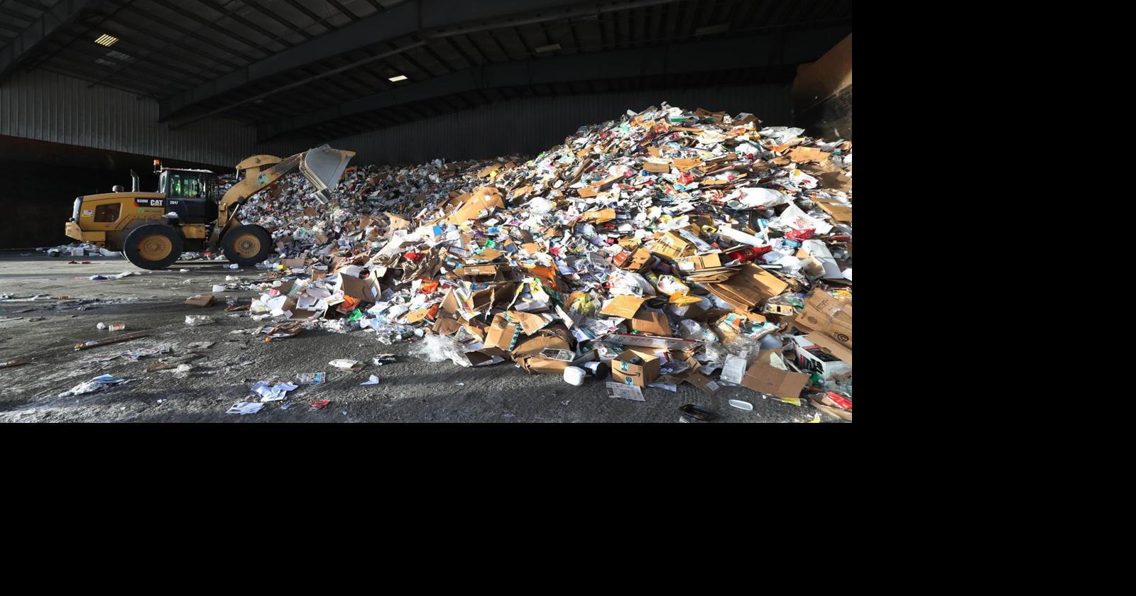 A look inside a recycling operation
