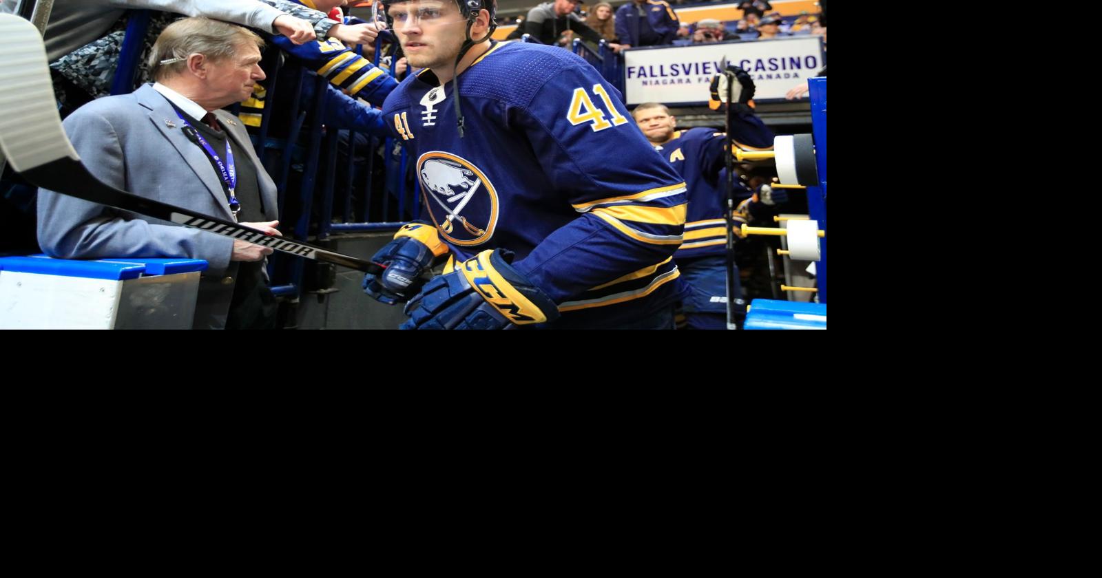 Former Sabre Justin Falk joins team as scout