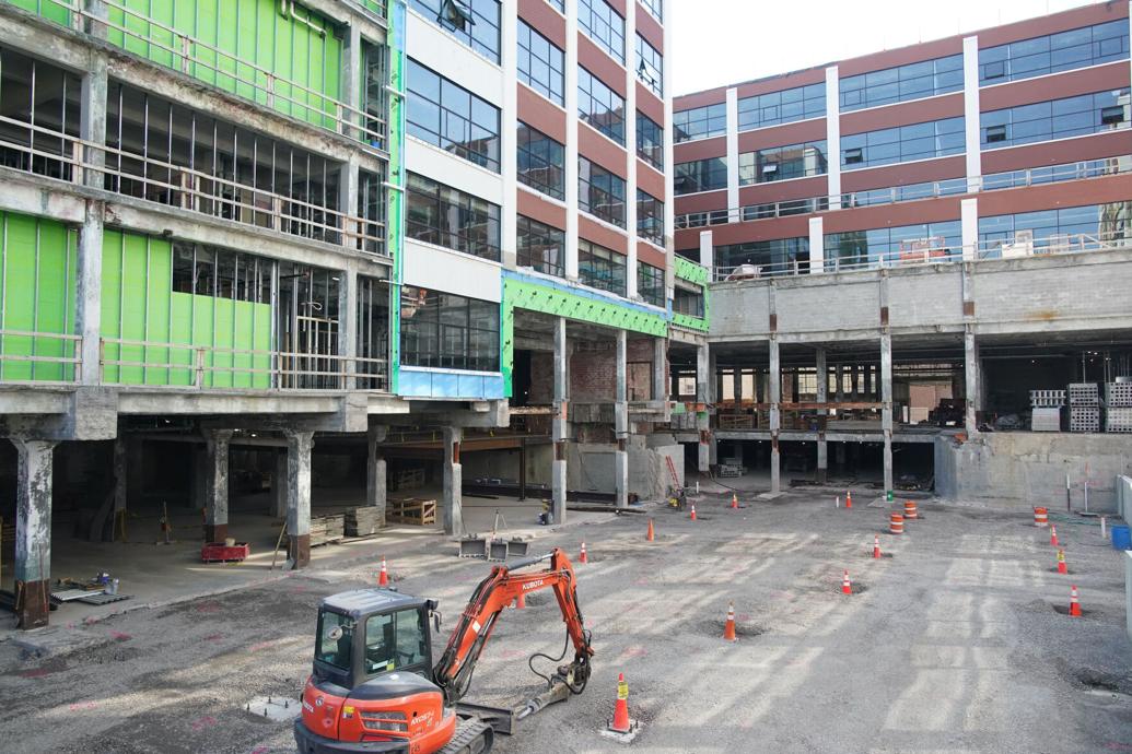 Photos: Construction progress at Trico Building