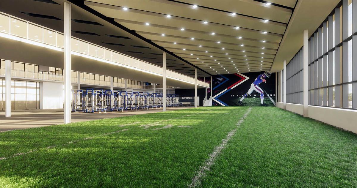 Here's what Bills' new $18 million weight room will look like ...