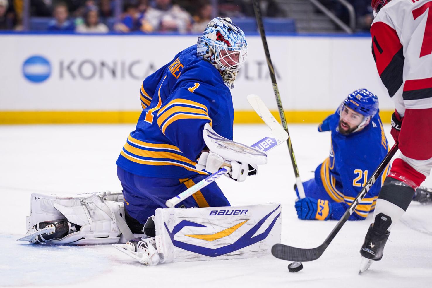 Ukko-Pekka Luukkonen lifts Buffalo Sabres past Carolina