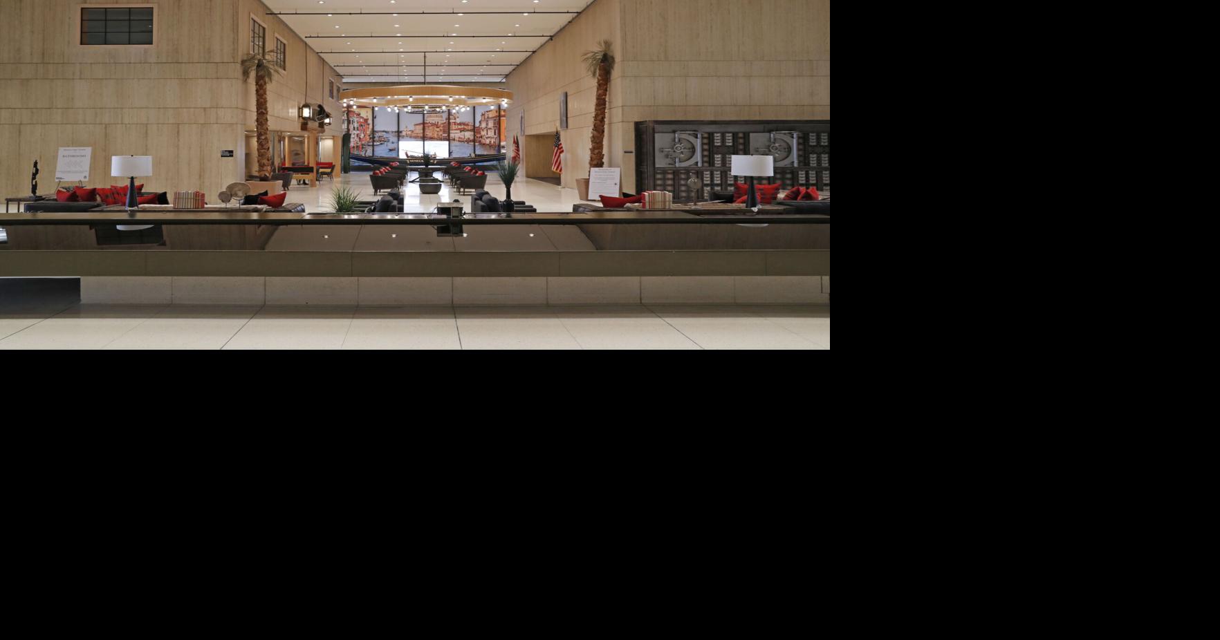 Inside the newly remodeled Seneca One lobby