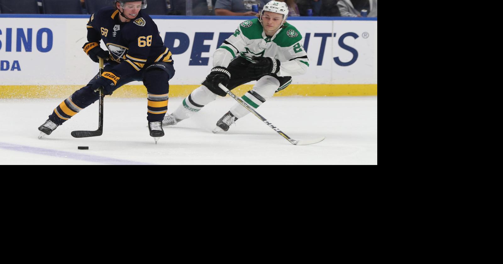 Victor Olofsson returns to Sabres' practice