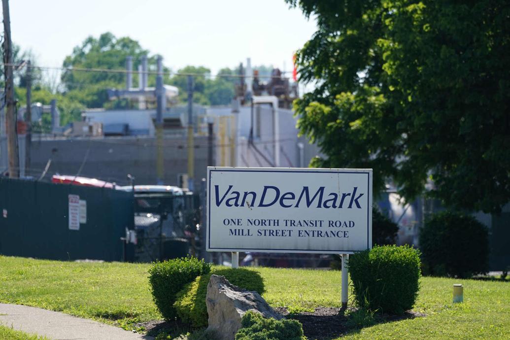 Workers help put out blaze at VanDeMark Chemical in Lockport