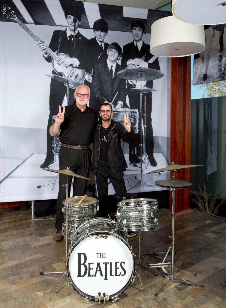 Local drummer writes book with Beatles' Ringo Starr