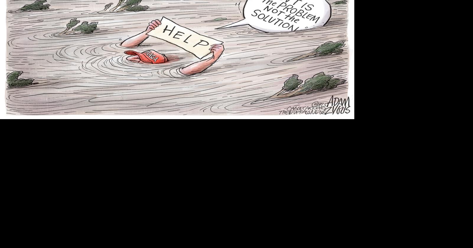 Adam Zyglis: Texas Floods