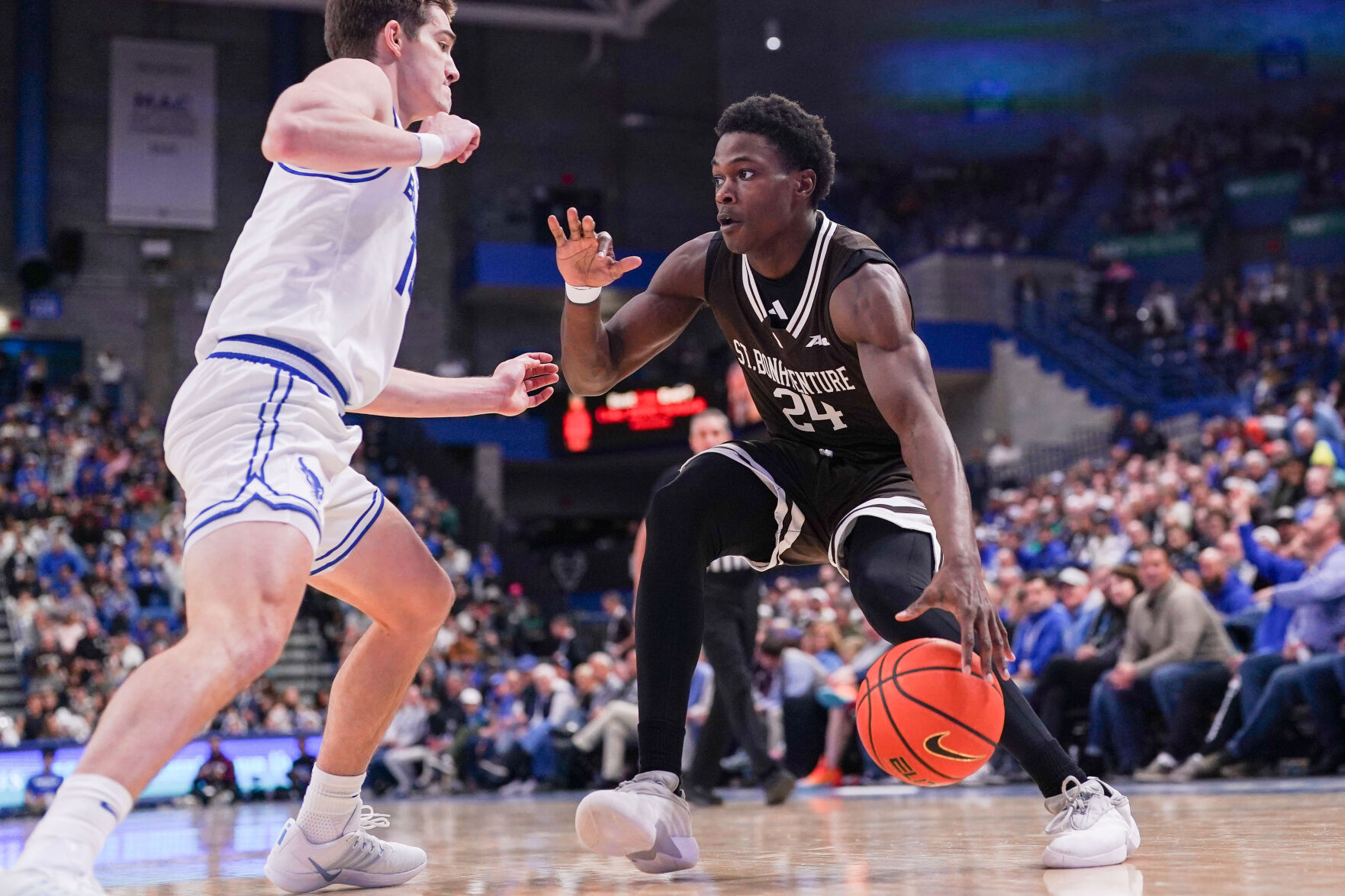 Bonnies win Big 4 battle, ends Buffalo's undefeated start