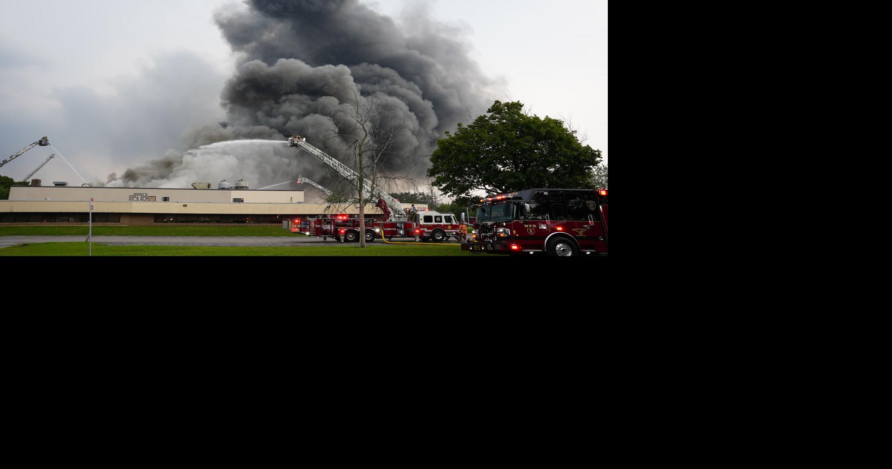 Fire at Amherst PPE manufacturer under control after blazing through ...