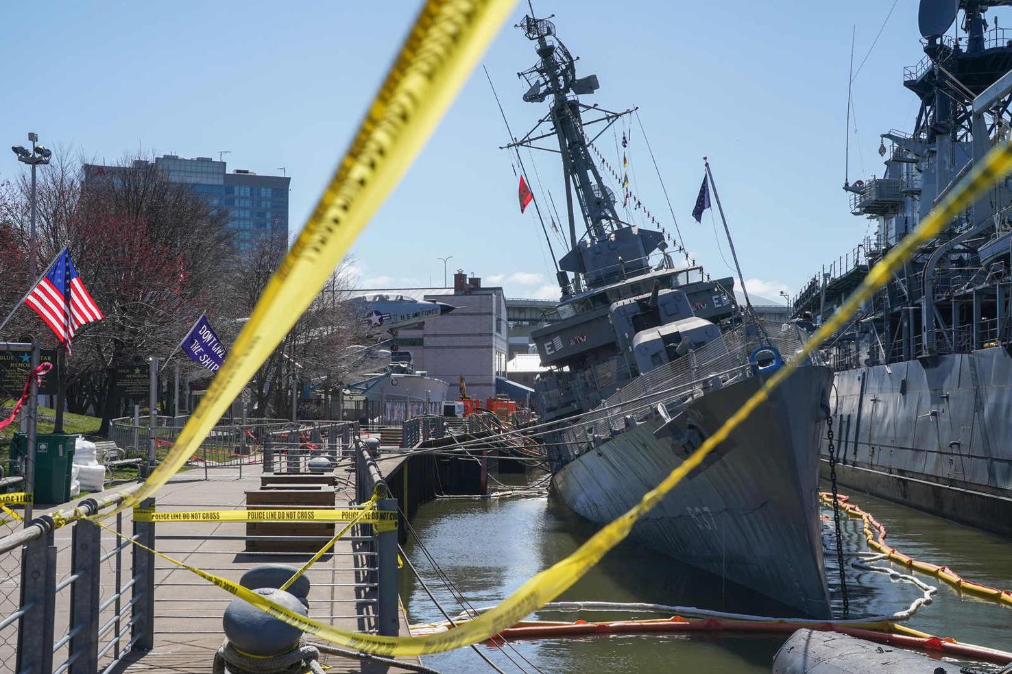 Photos: Recovering the USS The Sullivans