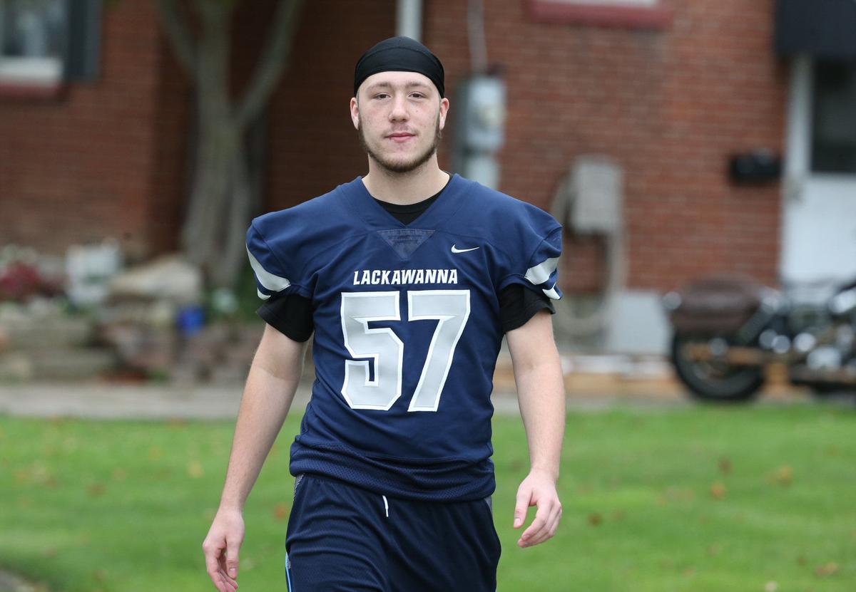 Lackawanna football faithful support Caleb Kinsley in Hodgkin's battle