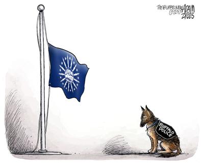 Adam Zyglis: Officer Lehner