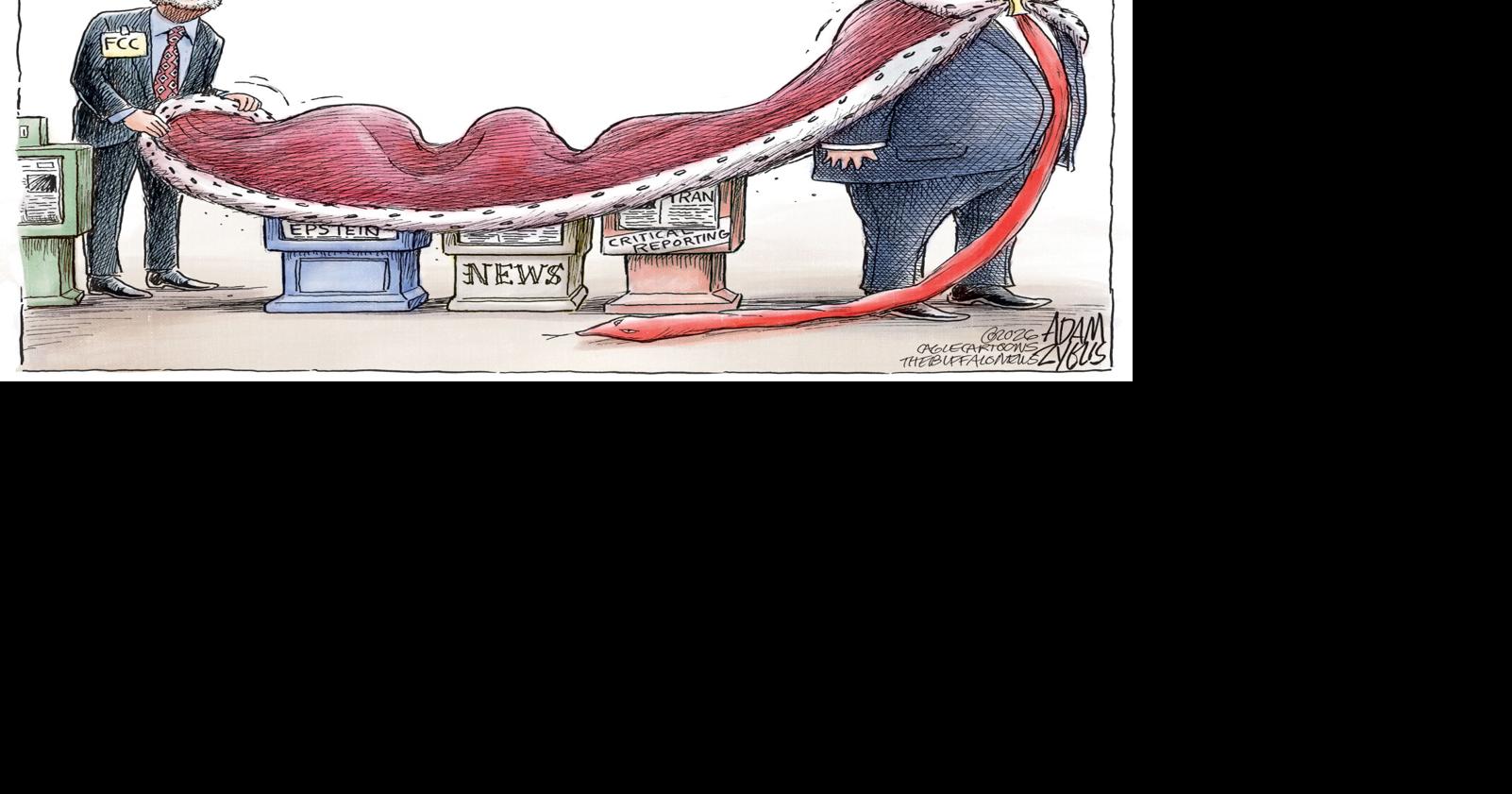 Adam Zyglis: Off With Their Headlines