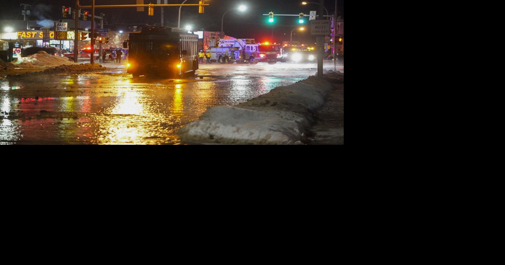Water main break causes 'severe flooding' in Buffalo
