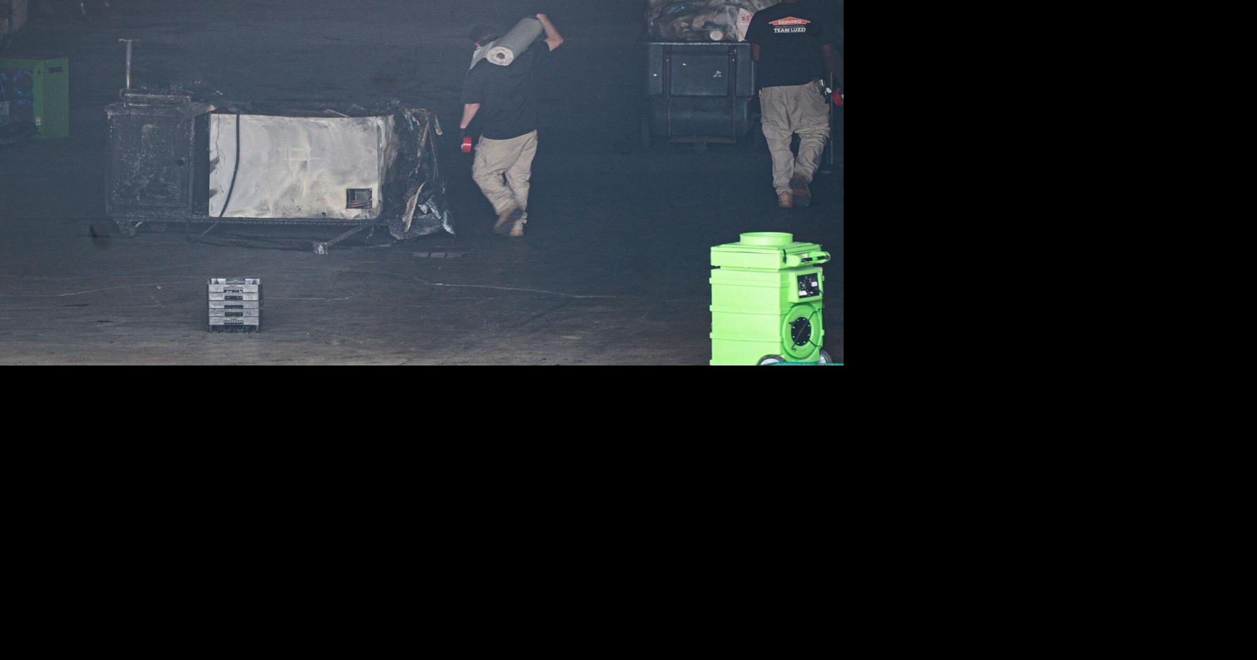 Fire won't stop Bisons, Mark Aichinger Bobblehead Night