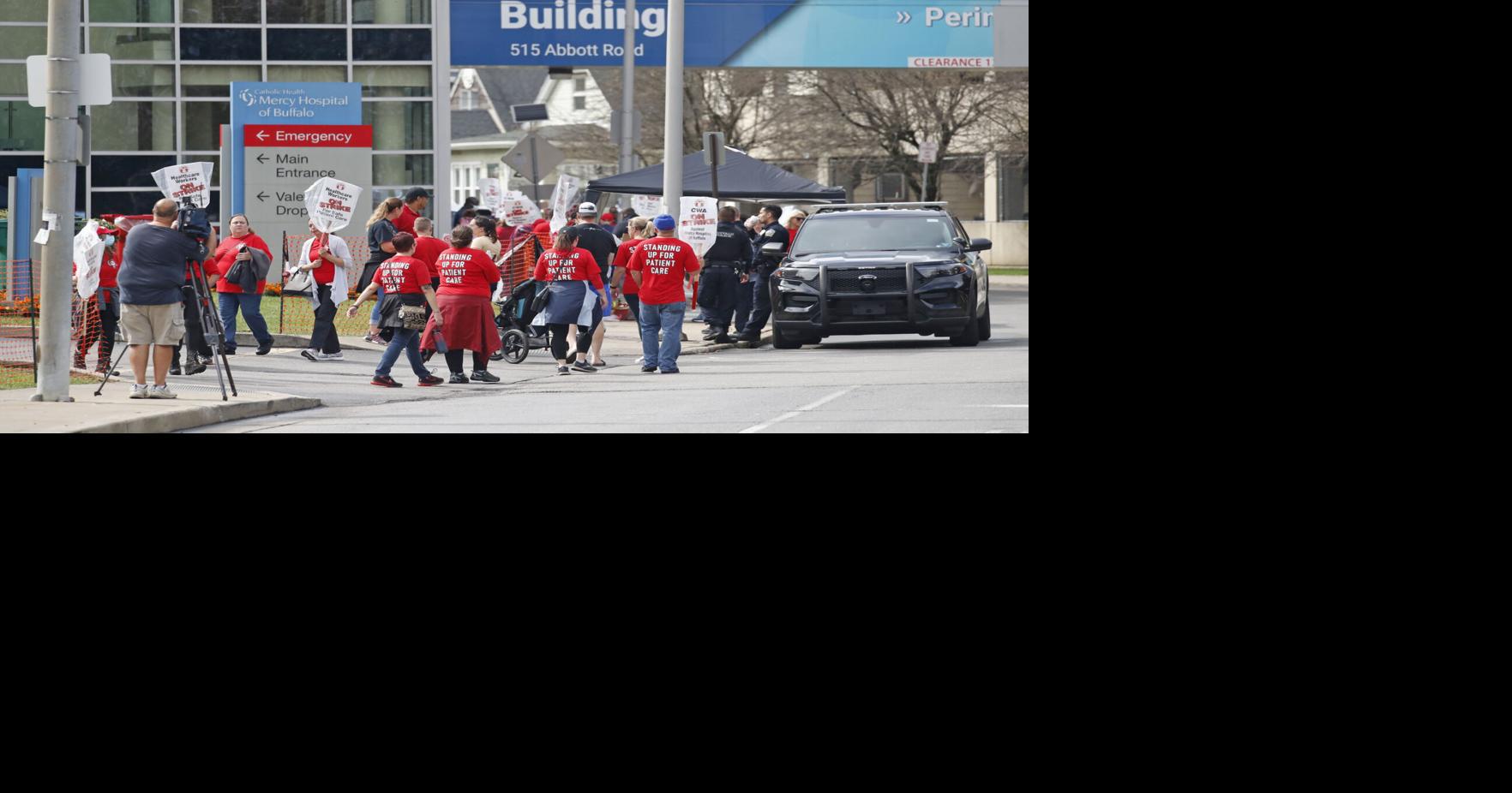 Mercy Hospital operating 'as best we can' amid strike, CEO says