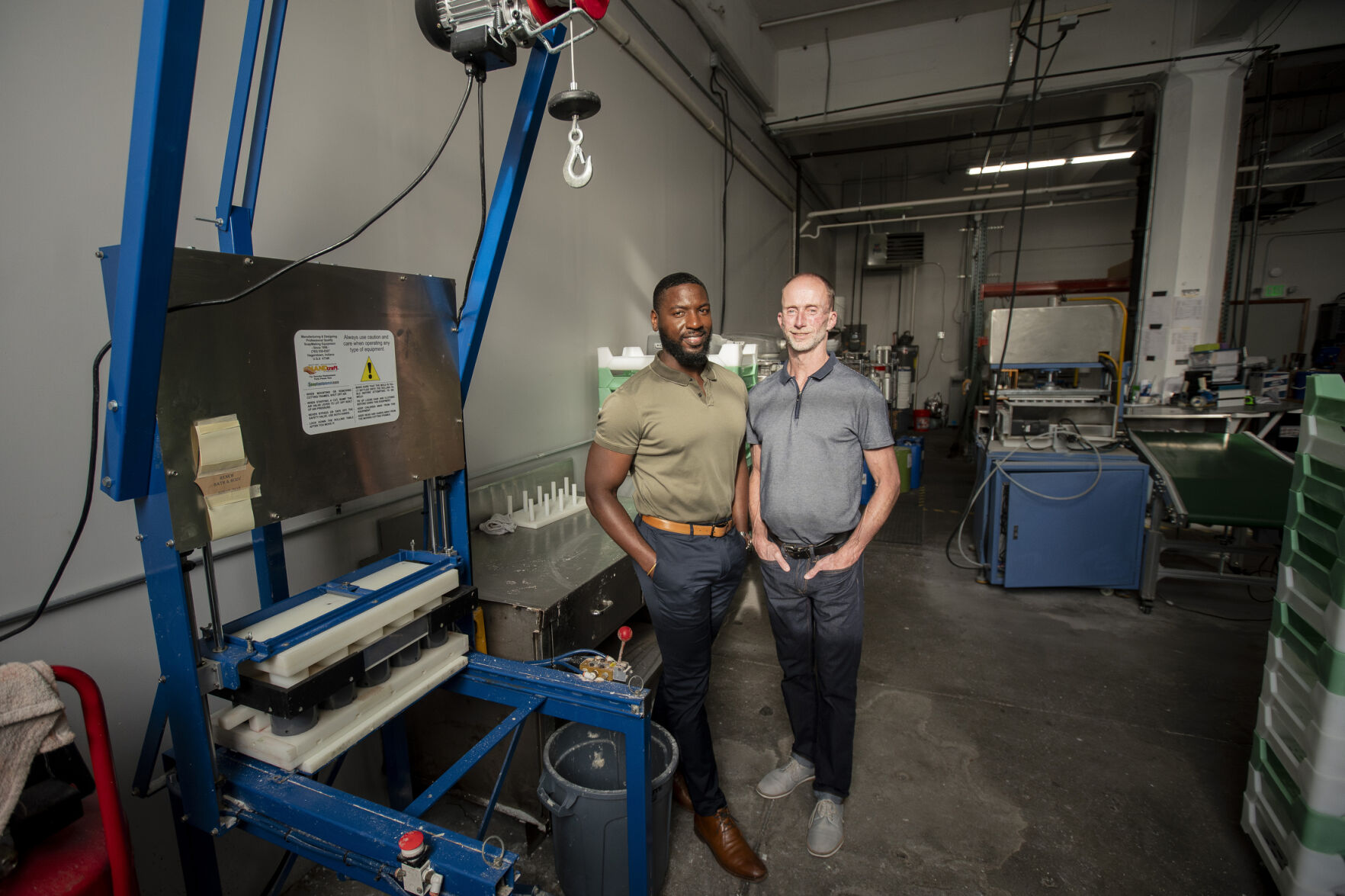 Photos: A visit to Junk Free Skin's production floor