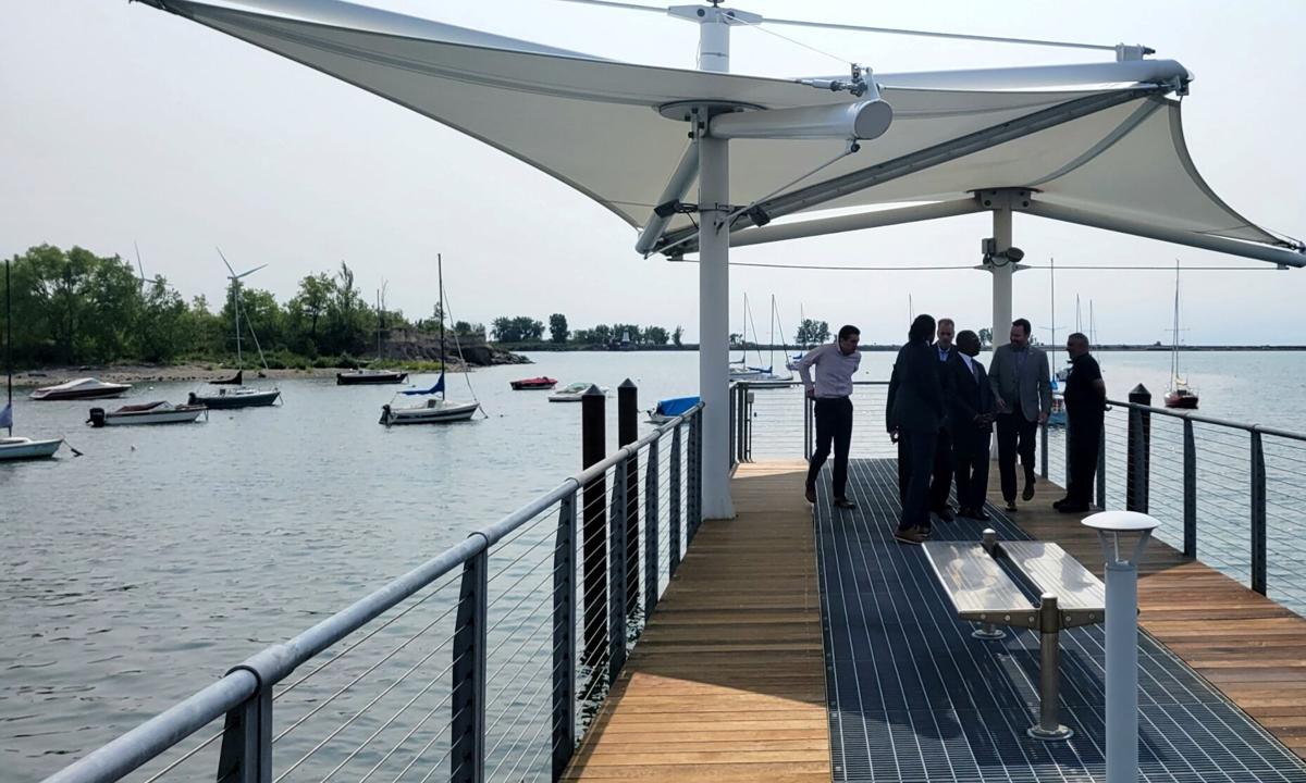Buffalo's Tifft Street Pier reopens to public