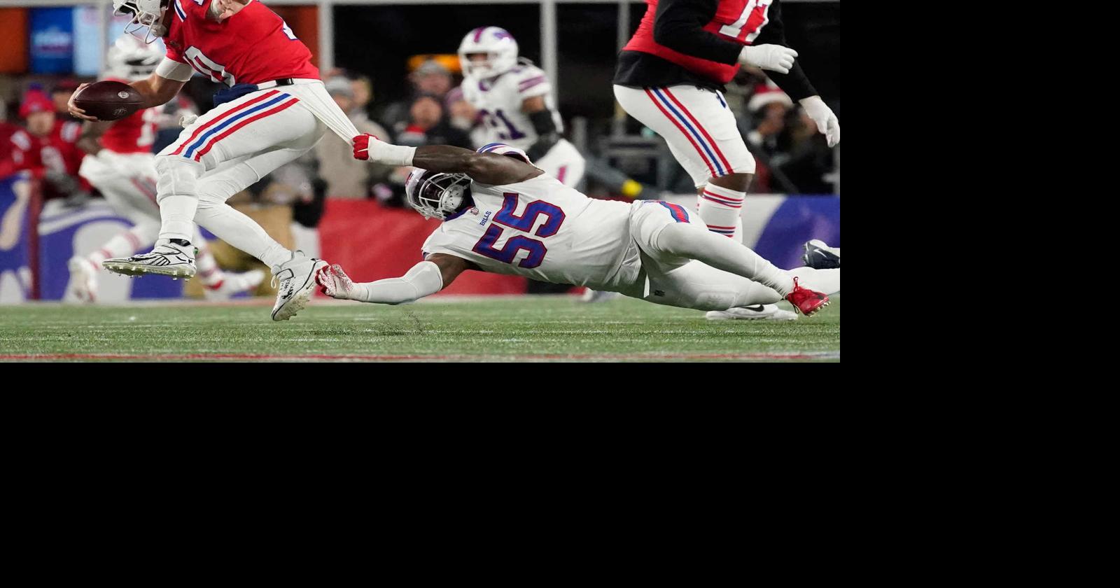 Bills' injury updates: Defensive end Boogie Basham injures calf