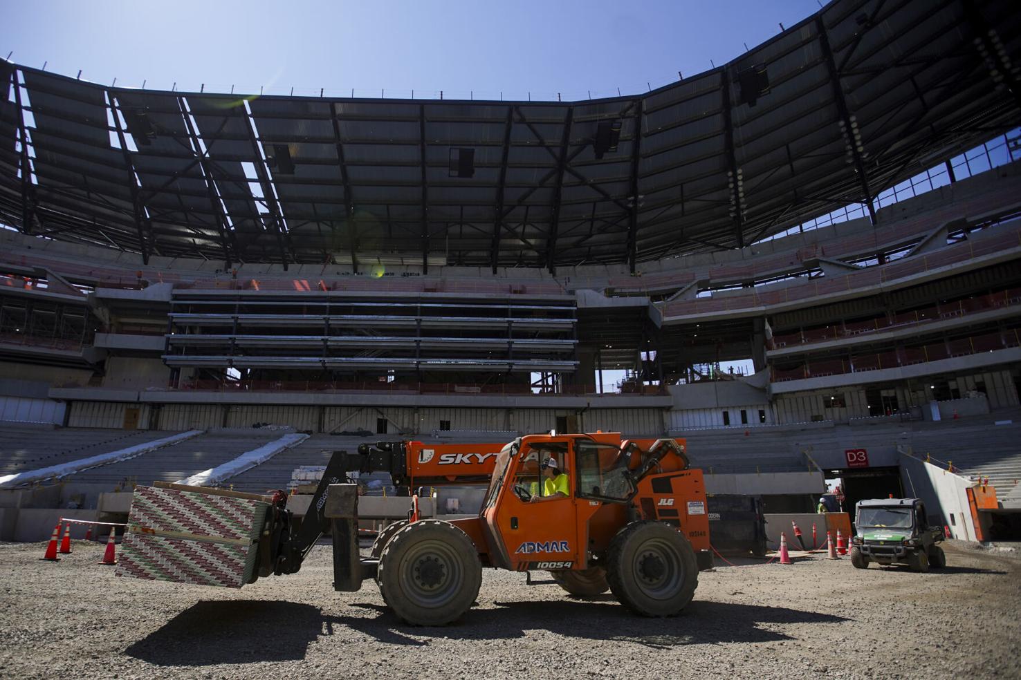 Photos: Take a field-level look at new Bills stadium construction