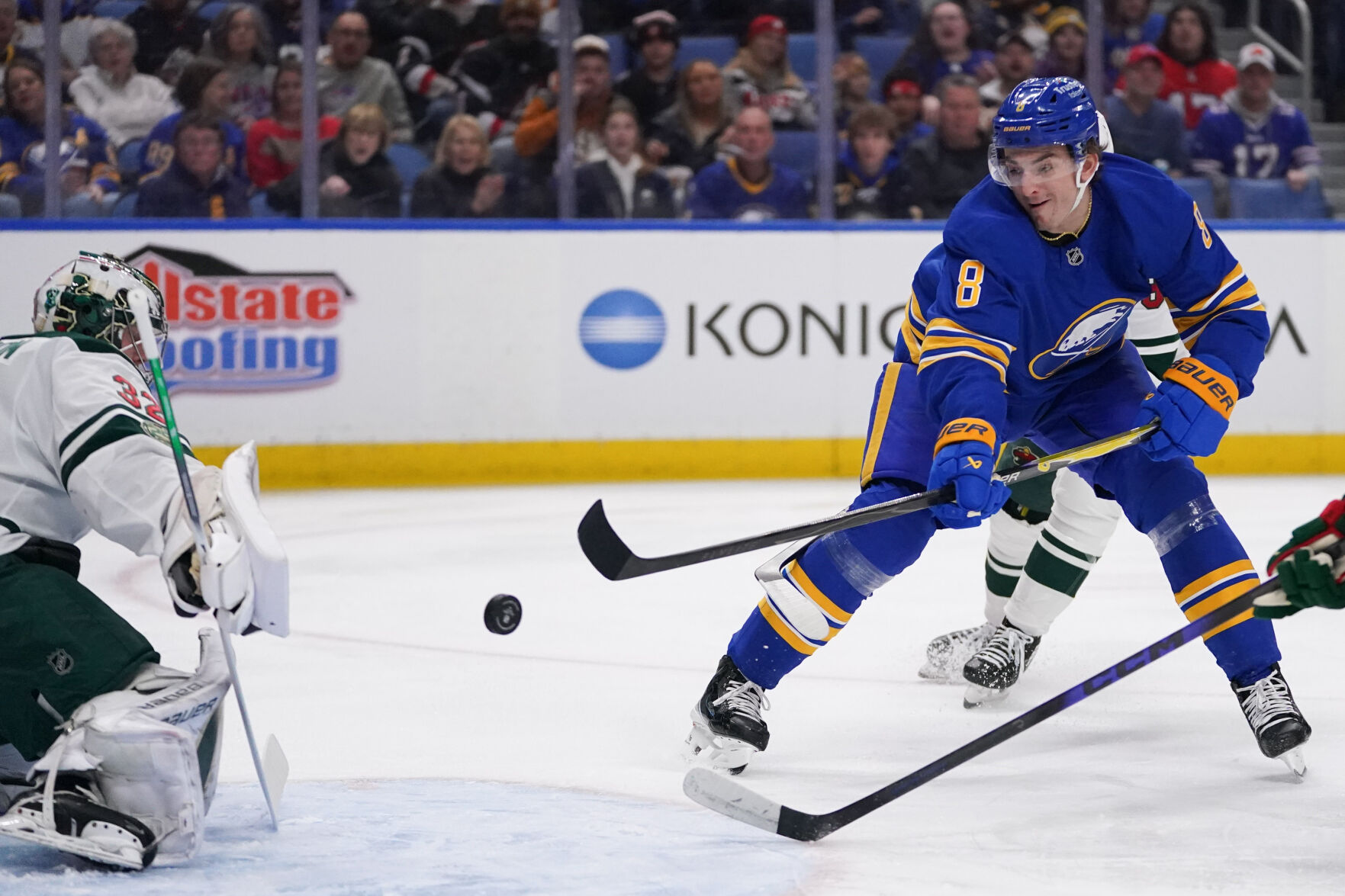 Buffalo Sabres defenseman Michael Kesselring back in lineup
