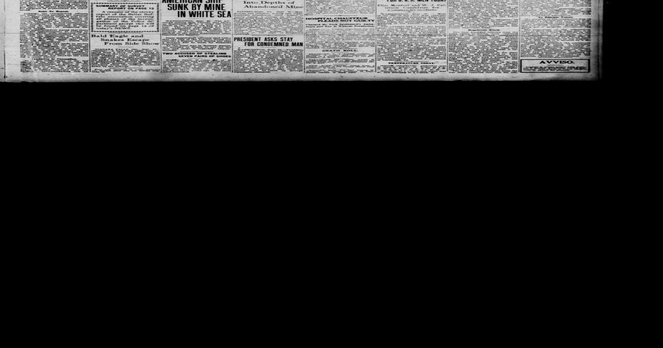 Front page Sept. 30, 1915: 'Police wink at vice, survey shows'