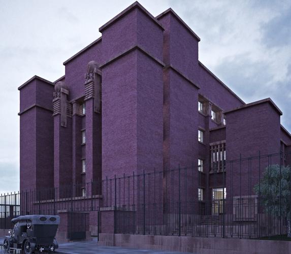 larkin building frank lloyd wright