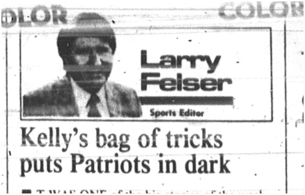Oct. 2, 1989: Larry Felser & Bob Curran are falling in love with the Bills