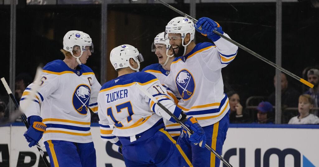 Sabres are back on a winning streak after rout of Rangers
