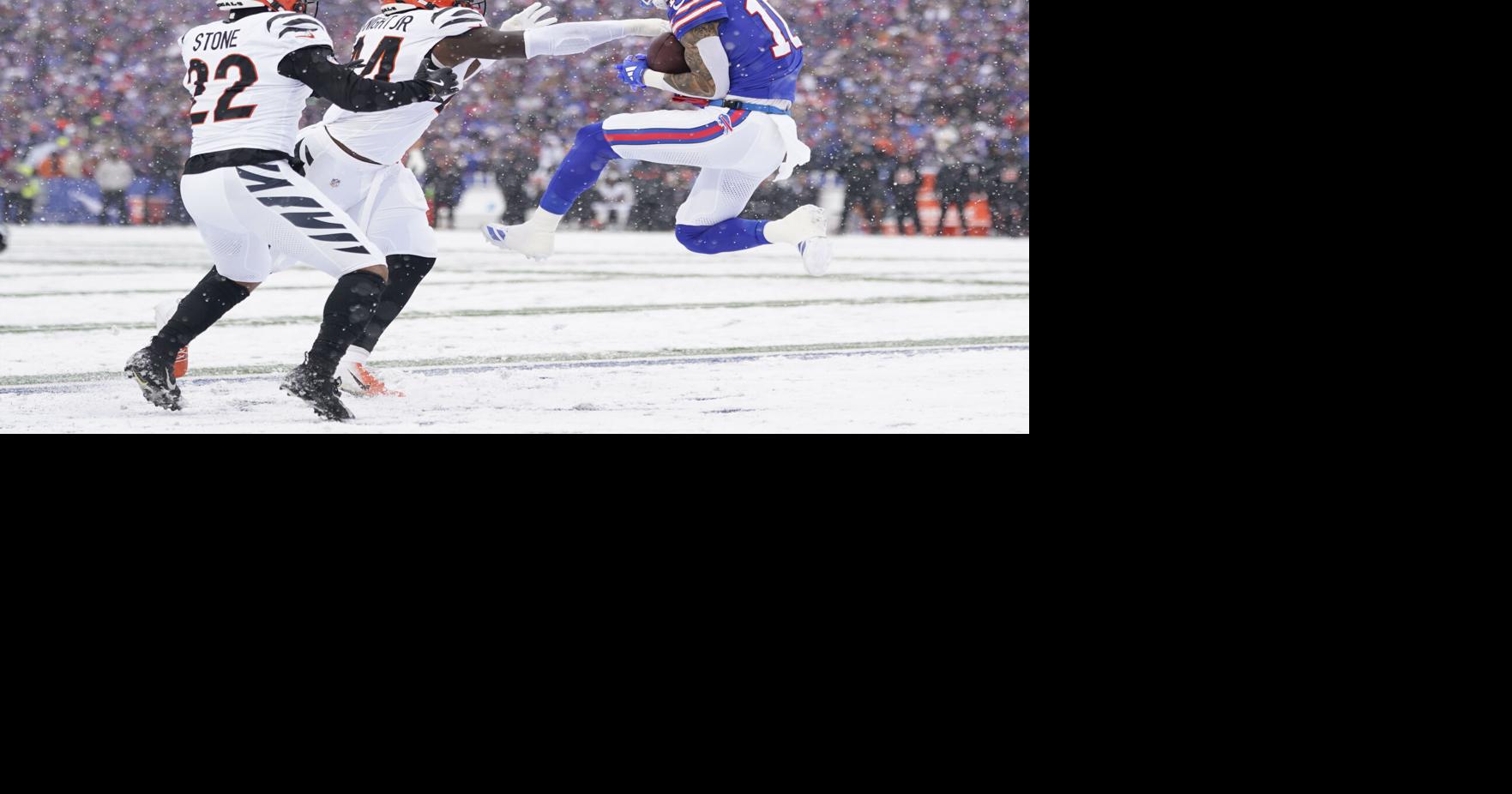 Photos: Bills battle the Bengals in the snow