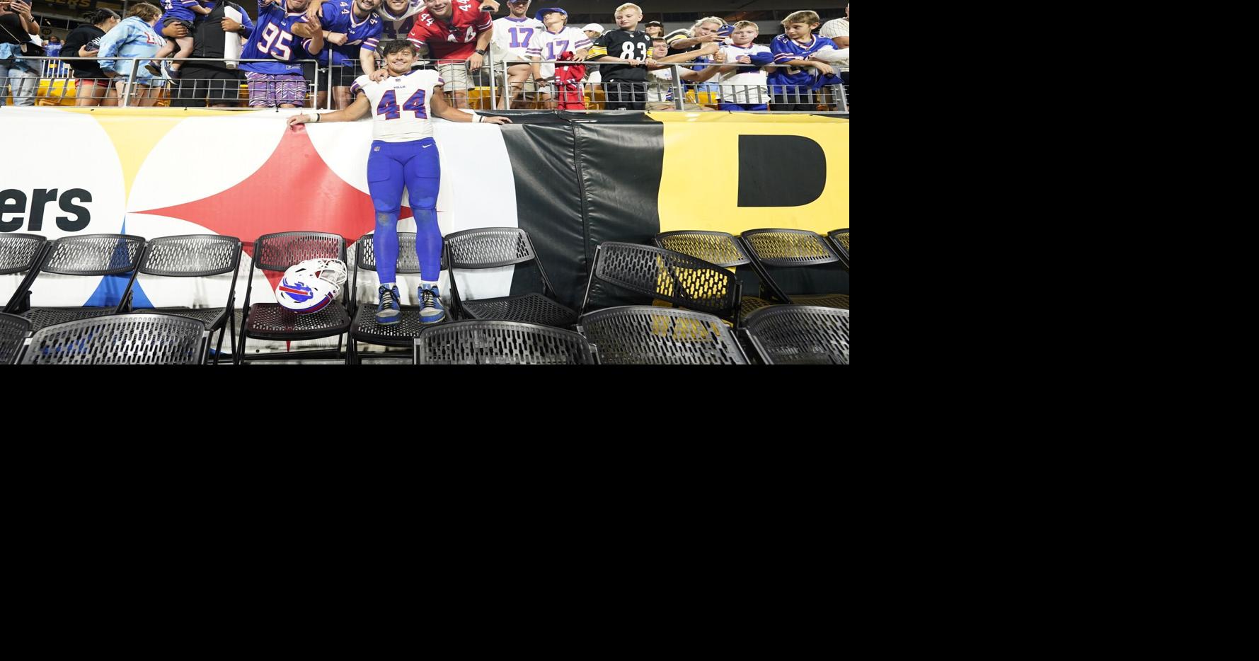Bills' Joe Andreessen, Depew native, makes plays vs Steelers