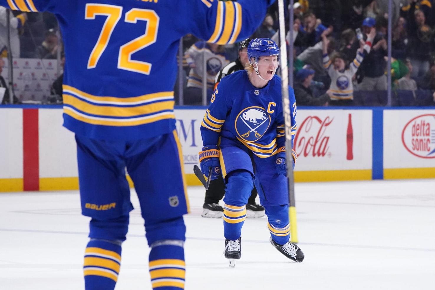 Mike Harrington: Rasmus Dahlin feels Sabres' improving vibe