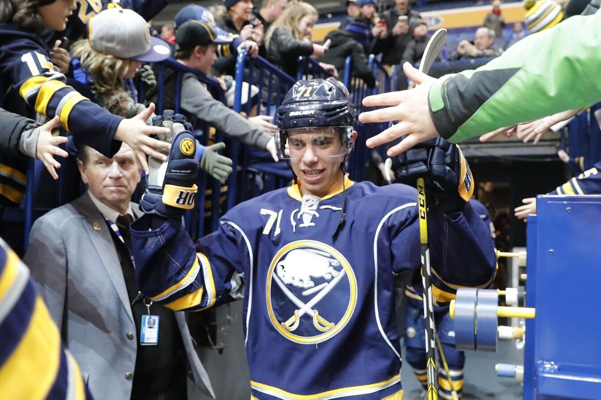 Sabres Notebook: Evan Rodrigues back after son's birth; Jake McCabe's ...