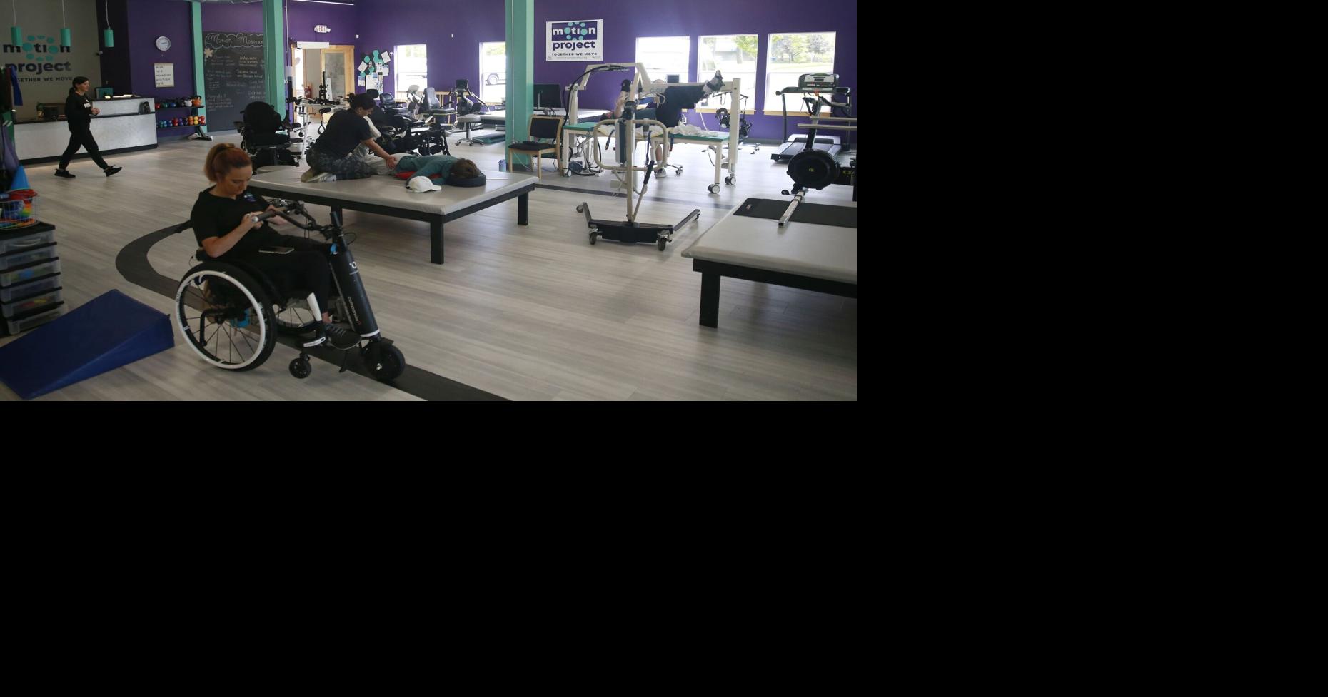 Photos: Clients receiving therapy at Motion Project Foundation