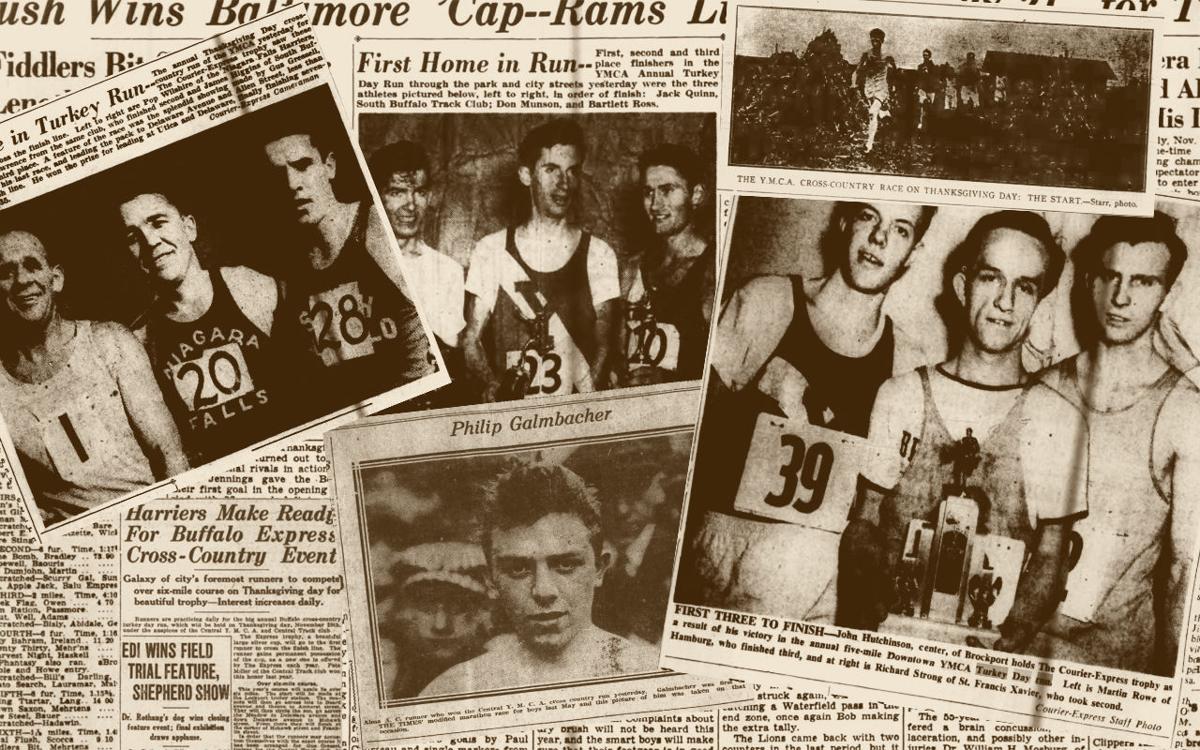 Buffalo's first unofficial 'Turkey Trot,' 1889