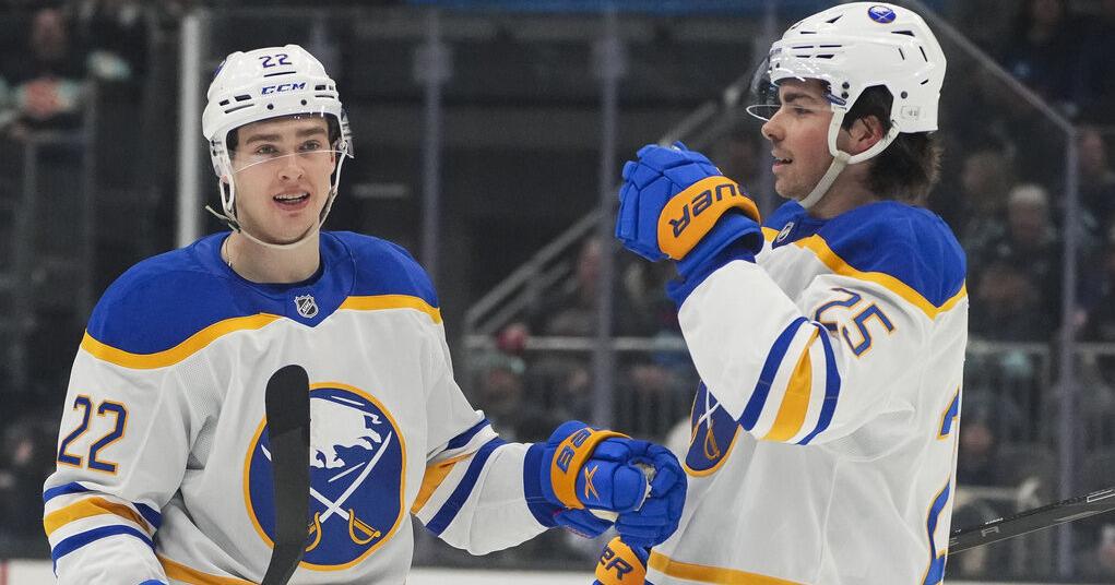 Sabres wrap - Quick strikes fuel Kraken past Buffalo