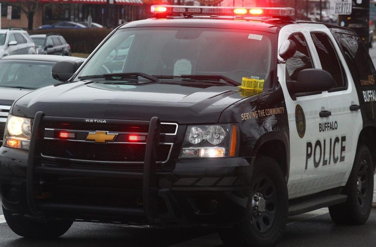 Man charged after spray-painting profanity on Buffalo police car parked ...