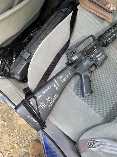 Payton Gendron gun photo with names