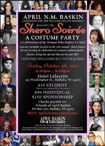 April Baskin's 3rd Annual Shero Soirée! Celebrating Women Who Inspire ...