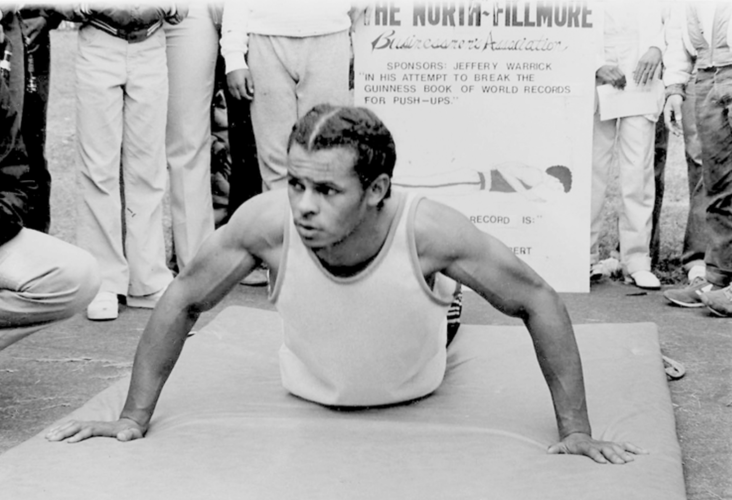 Jeff Warrick, the Push-Up King Seeks To Set New Record In Support of ...