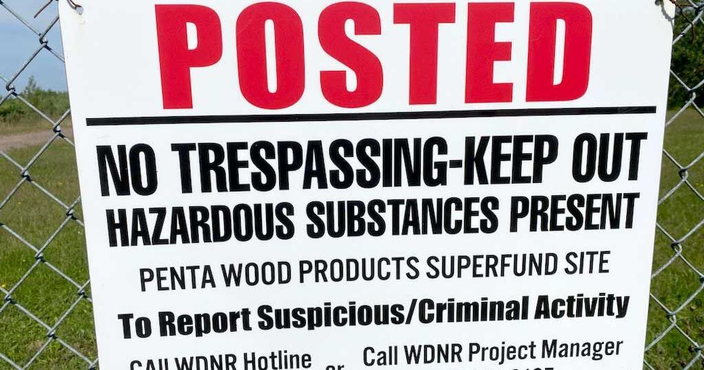 Lost Burnett County: Penta Manufacturing: A problem that still won’t go ...