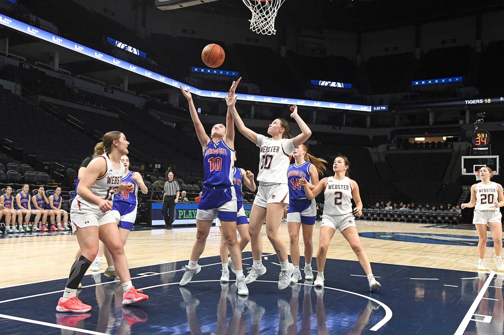 Tiger girls fend of Dragons | Sports | burnettcountysentinel.com