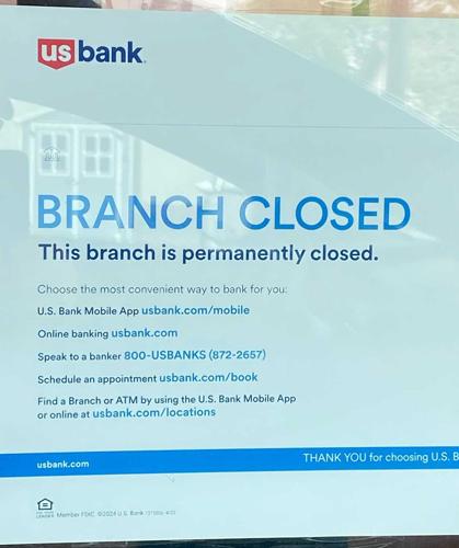 Siren’s US Bank closes | News | burnettcountysentinel.com