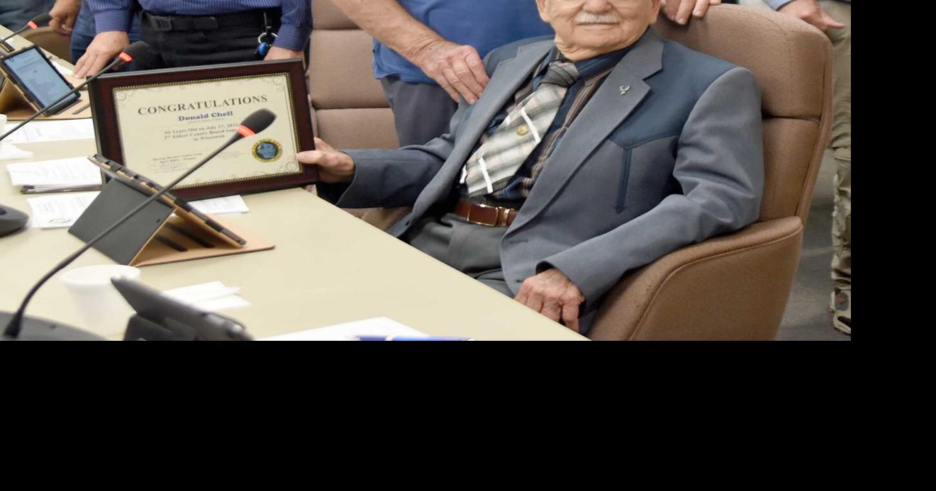 94 years young - Supv. Don Chell makes history | News ...