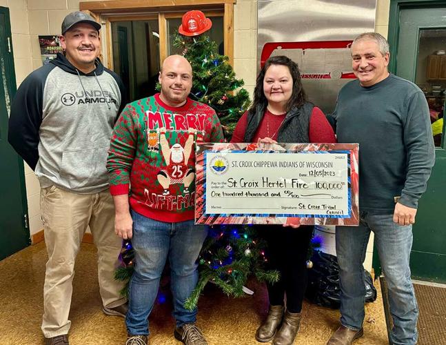 St. Croix Tribe donates to local FD and PDs | News ...