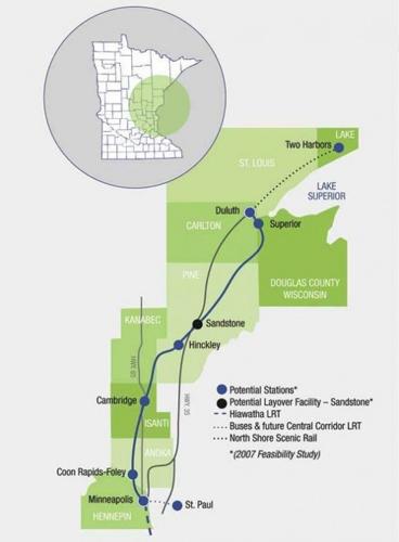 Express train route set in November | | burnettcountysentinel.com