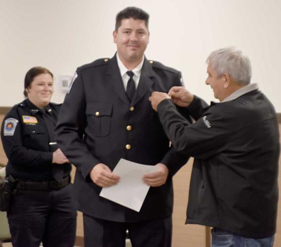Passing the torch to Chief Holmes | News | burnettcountysentinel.com
