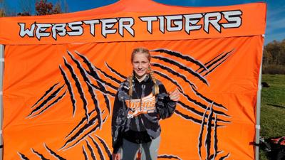 Webster’s Ashley Wolf heading to State CC - Wolf in Tigers clothing ...