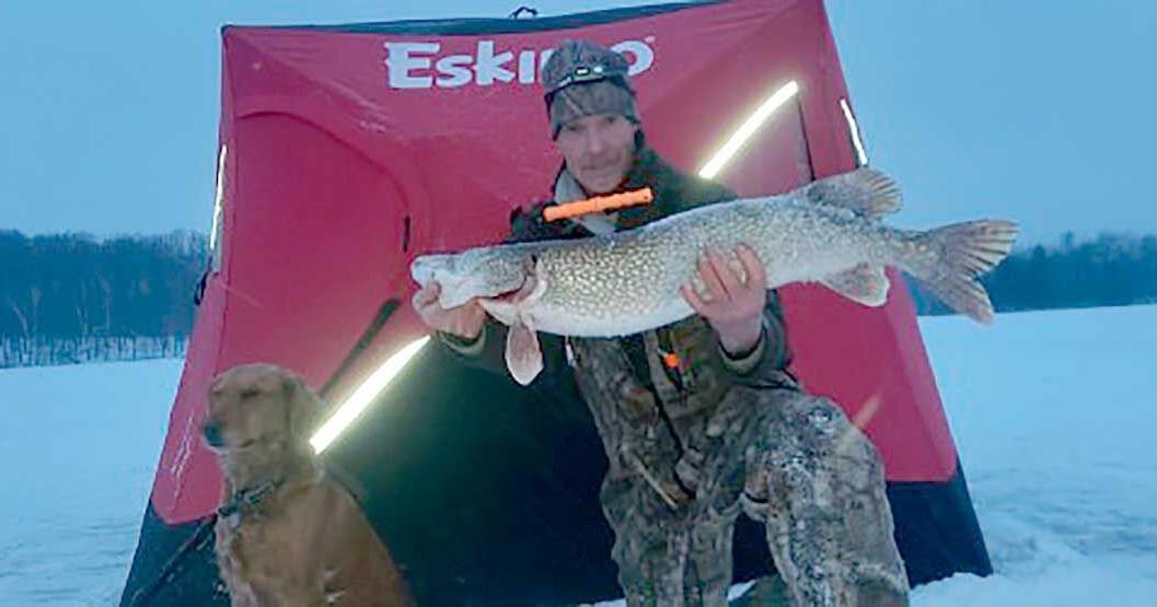 An Outdoorsman's Journal: First winter camping/ice fishing trip ...